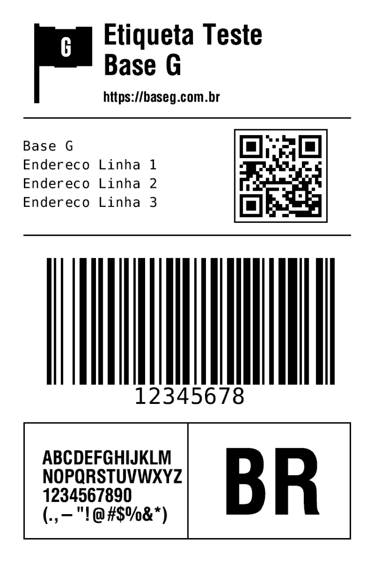 Como imprimir etiquetas do Mercado Livre na L42 Pro Elgin - Base G